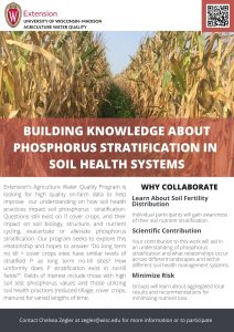 Research opportunity: Building knowledge about phosphorus ...